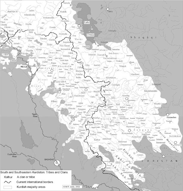 Corduene: Kurdish Tribes Y-DNA Haplogroups