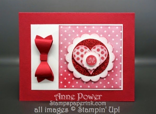 Stamps, Paper, Ink Create!: Easy Quick Valentine Card