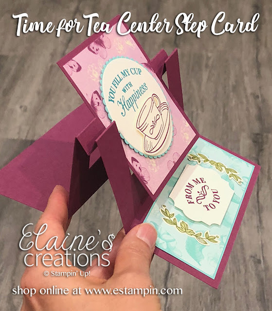 Elaine's Creations: How to Create a Center Step Card