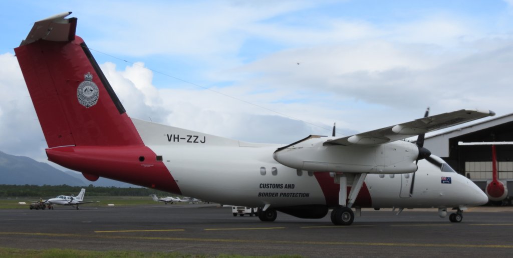 Far North Queensland Skies: Survelliance Australia DH-8 VH-ZZJ