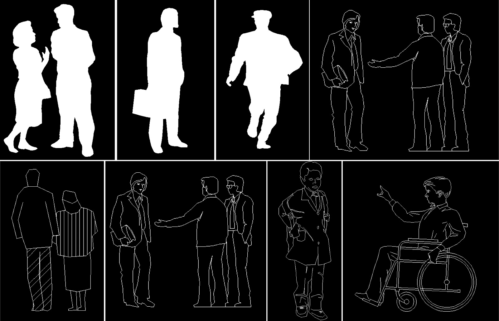 Pack Bloques de autocad 2D - arquirecursos