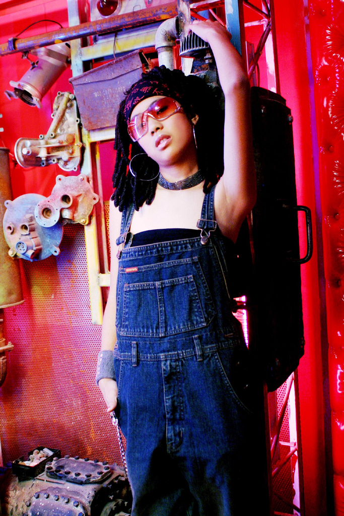 Girls Wearing Denim Overalls: From Flickr Group - 'The Overalls Project'