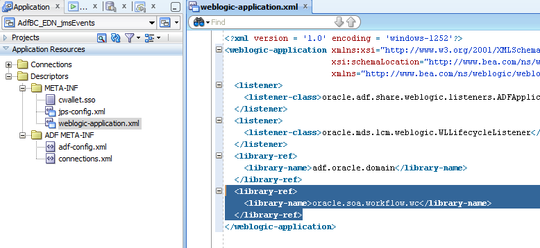Java Oracle Soa Blog Publish Edn Jms Events From Adf Bc