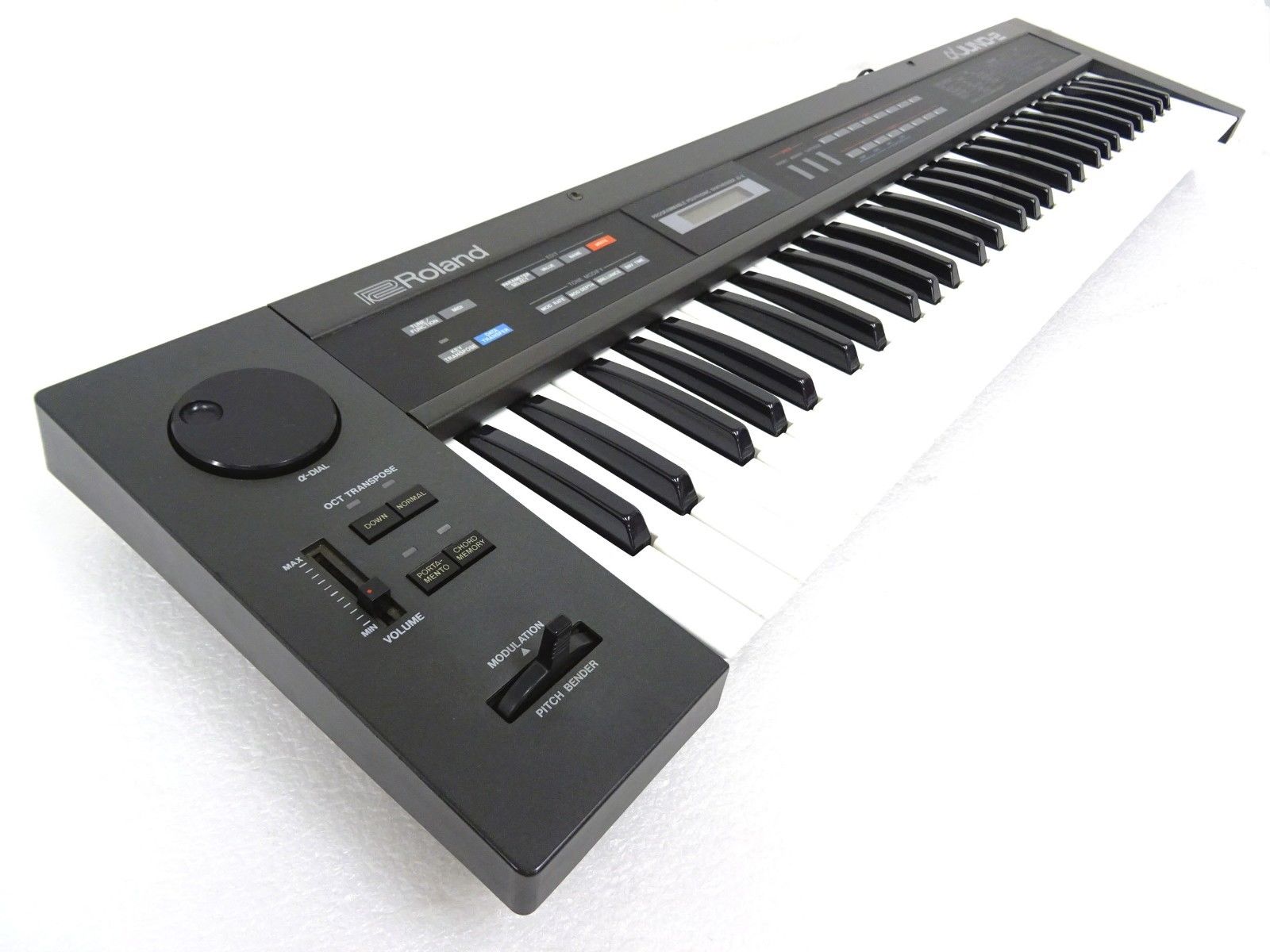 MATRIXSYNTH: ROLAND Alpha Juno 2 Vintage Analog Synthesizer JU-2 w ...