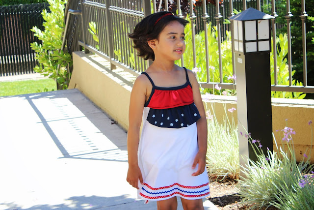 Free Dress Pattern : Stars and Stripes Dress