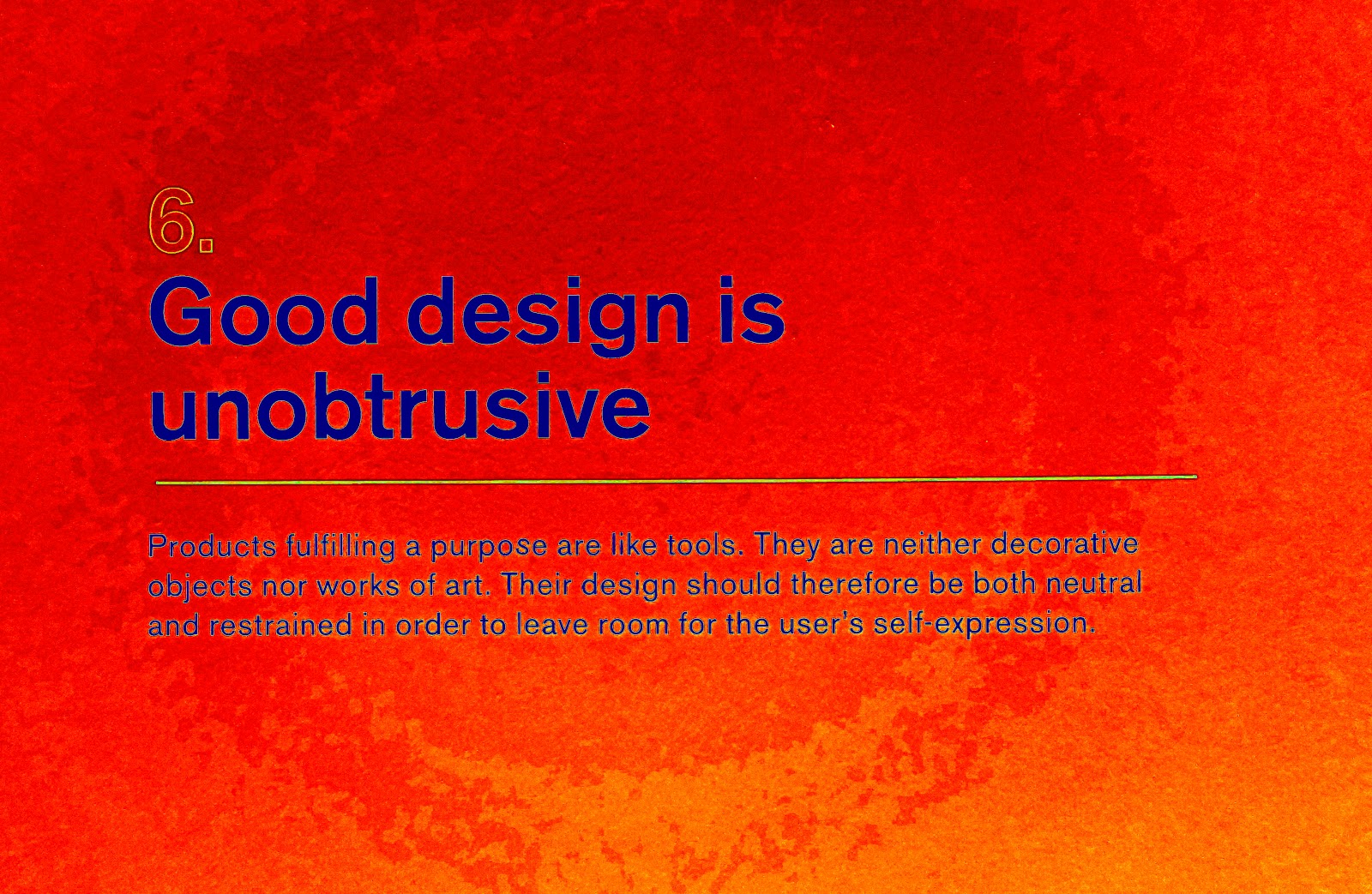 Alex's Weblog: Dieter Rams: Ten Principles for Good Design