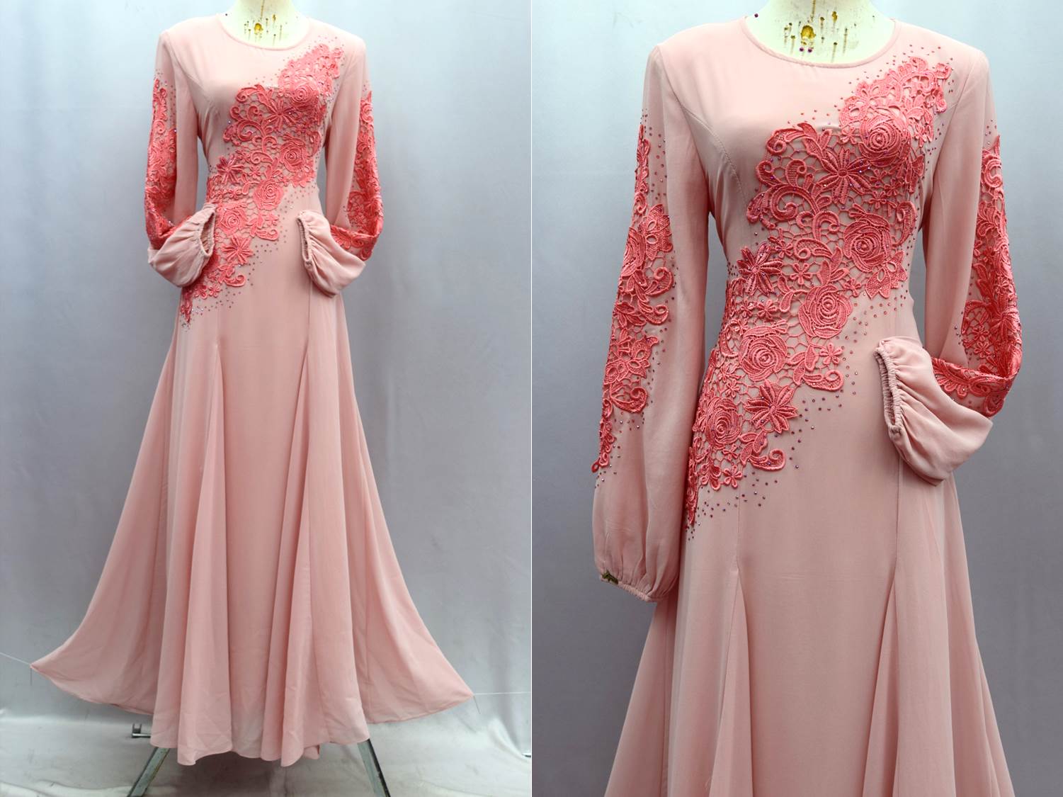 Trending Fashion Style: Jubah lace cantik