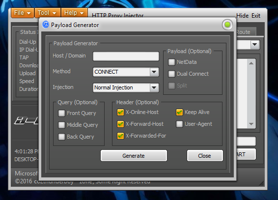 HTTP INJECTOR for PC | SILENTGENIUS