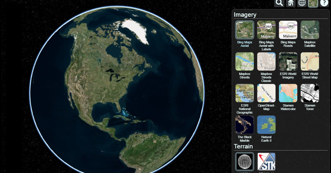 Gisconletras Fast Cesium Terrain Rendering With The New Quantized Mesh Output Of The Opensource