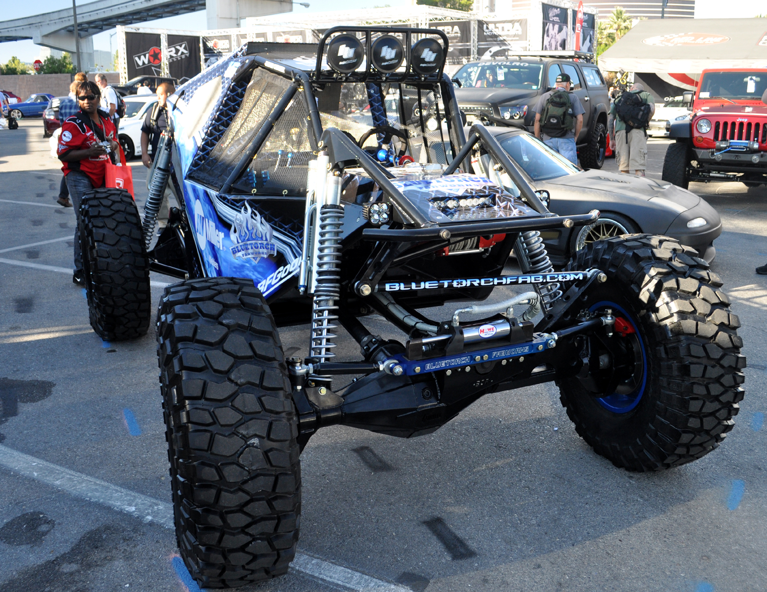 Karsoo: Miller welding and the Blue Torch Fab Works vehicle... that is ...