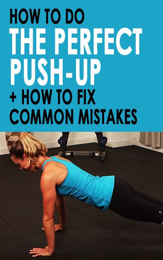 How to do a Push-Up Correctly - Browse Fitness