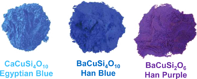 In Egyptian belief, blue was considered as the colour of the heavens ...