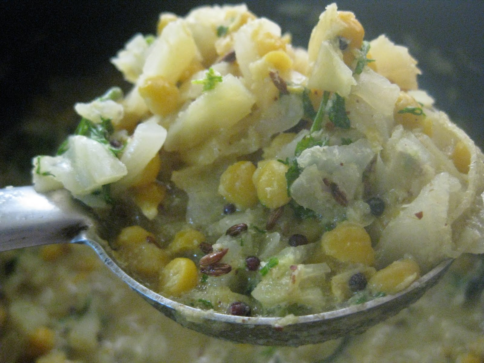 FOOD FASCINATION: Main Course Rice Accompaniment:Cabbage Parpu