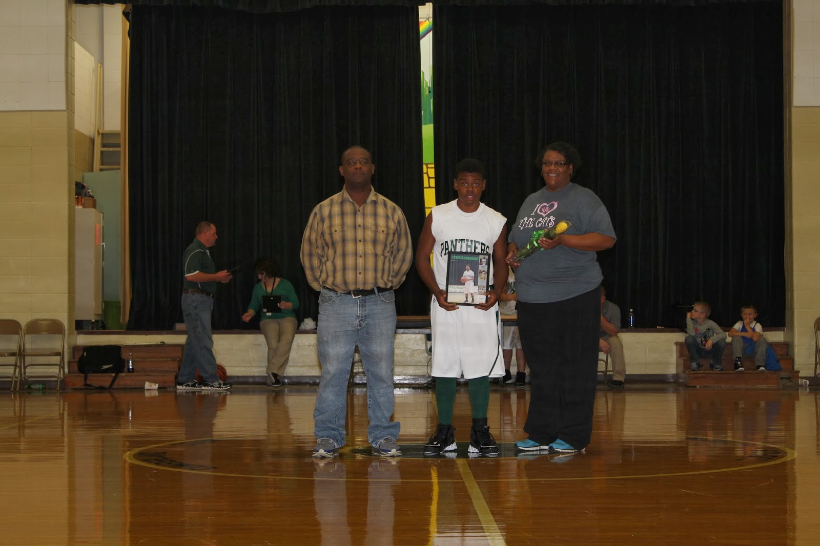 A Look Inside CCMS: Panther Basketball 8th Grade Night