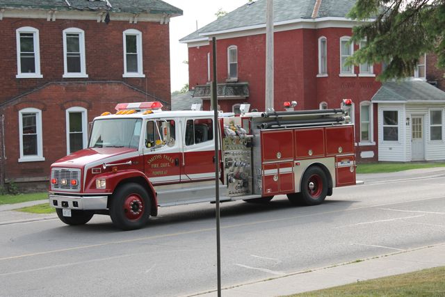 Reflections From Crumbly Acres Smiths Falls Fire Department And Police