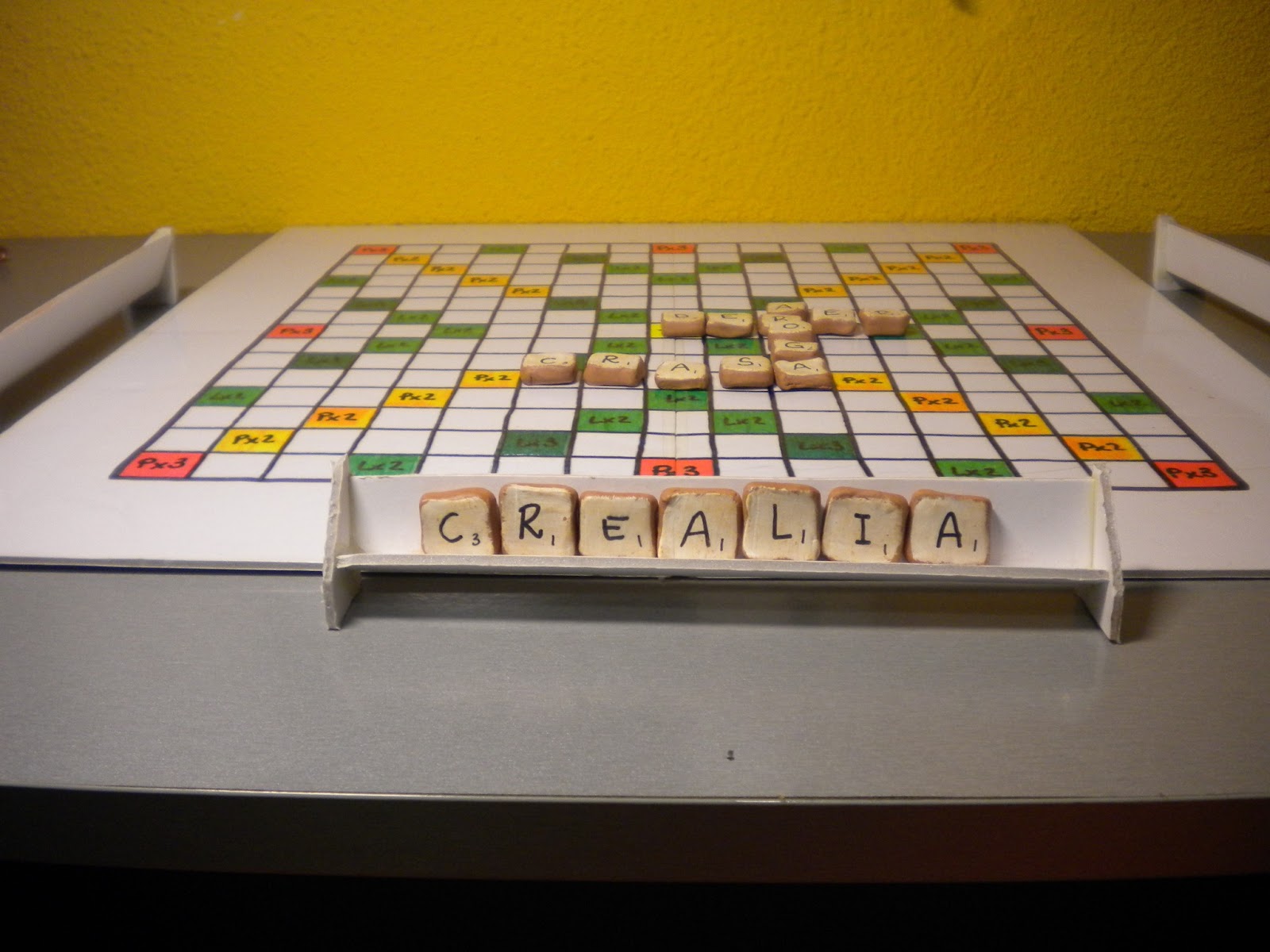 Creativia: SCRABBLE CASERO