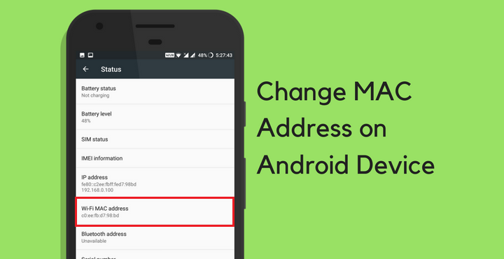 How To Change Mac Address Of My Android Device? - Uroid Lab