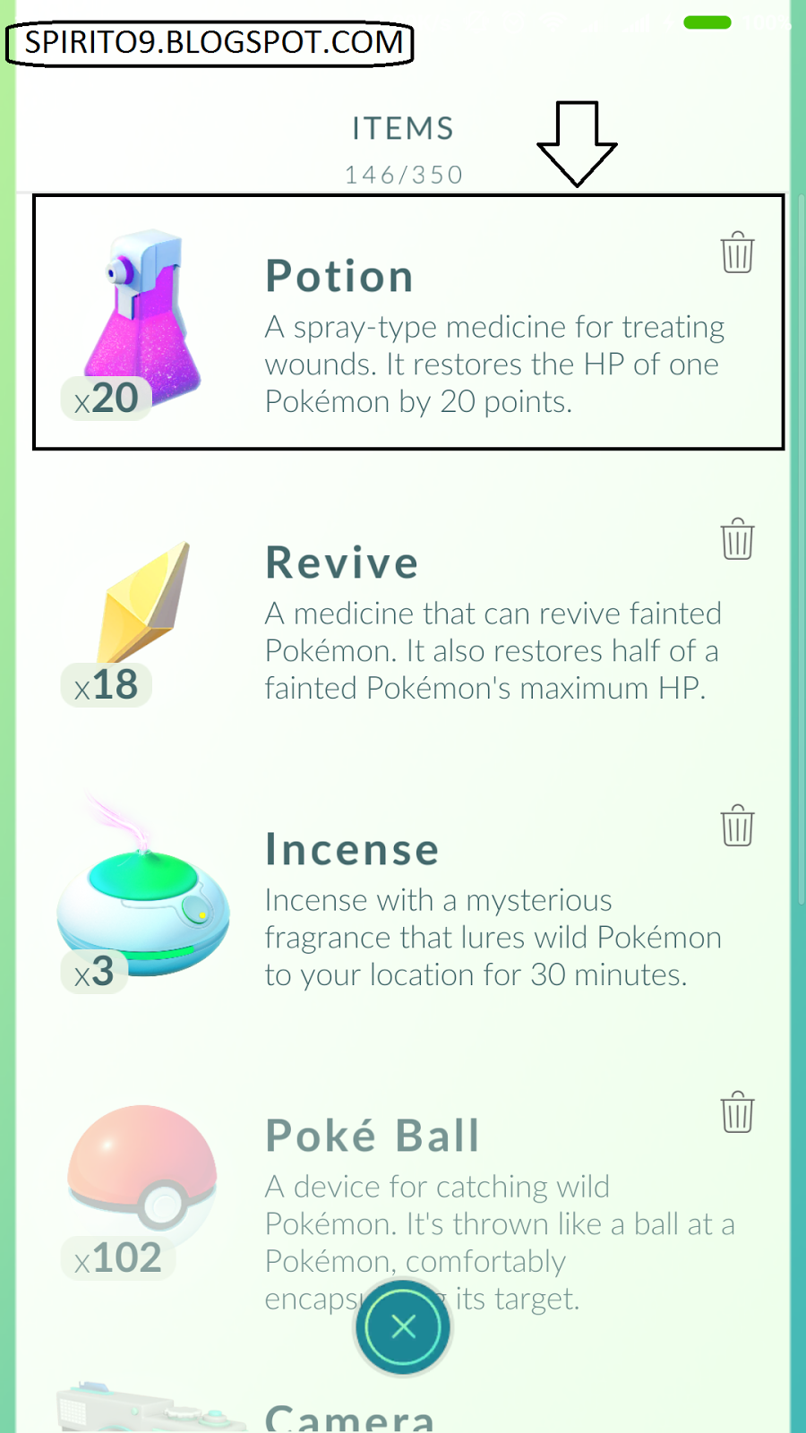 Spirit: Cara Healing & Revive Pokemon Go sesudah Battle Gym