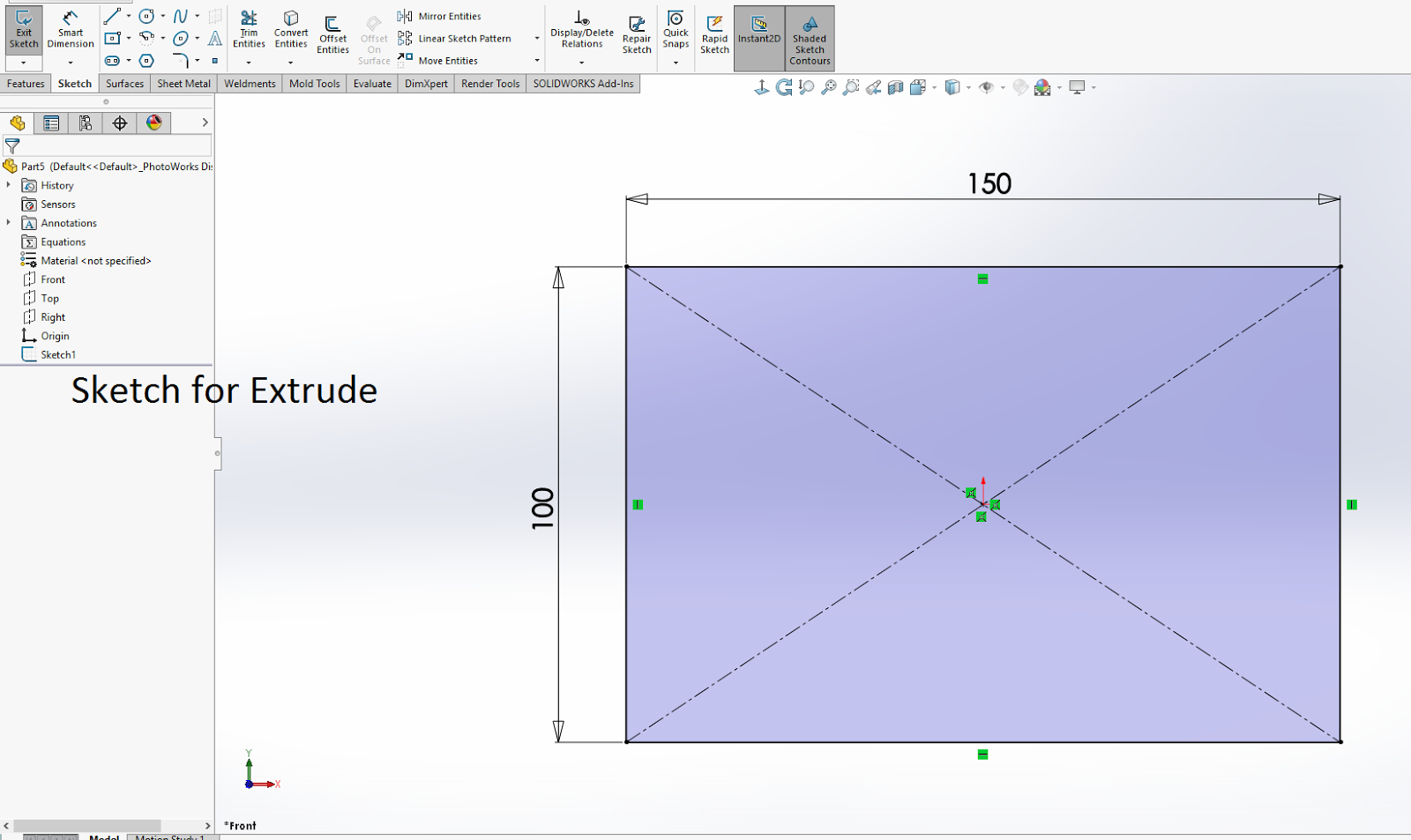 Design Tech Academy: Extruded Boss / Base in Solid Works