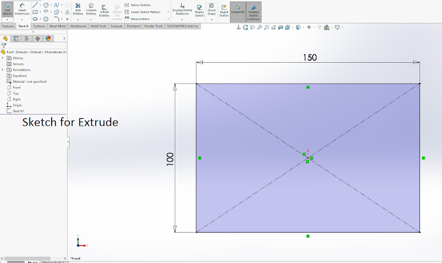 Design Tech Academy: Extruded Boss / Base in Solid Works