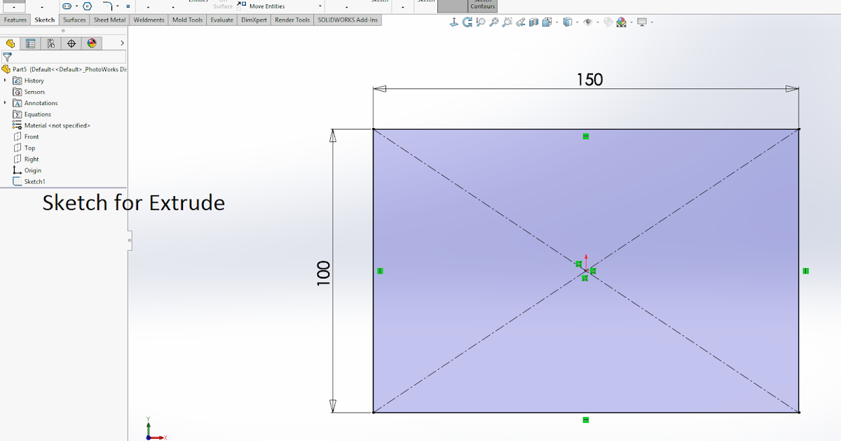 Design Tech Academy: Extruded Boss / Base in Solid Works
