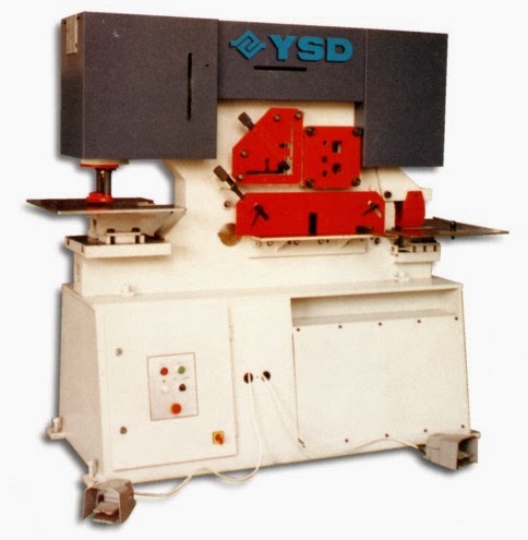 Jual Mesin Fabrikasi Plat Logam: Mesin Multi fungsi Punching, Shearing ...