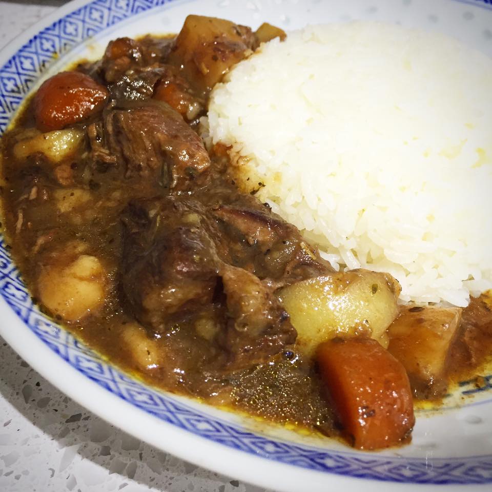 China Blue: Traditional Beef Stew