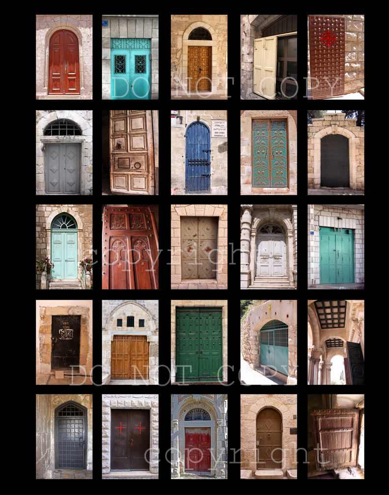 Our Treasures from Afar: Doors of Israel in two sizes