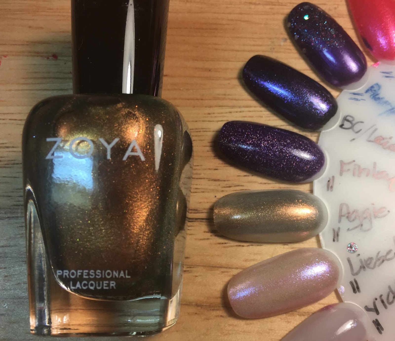 Delicious Color: 2018 favorites: Aggie (and new Zoya brushes!)