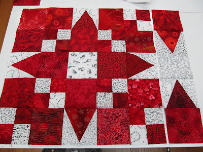 Exuberant Color : A quilt top.............