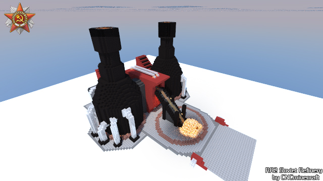 Soviet Ore Refinery (Red Alert 2) ~ Military Minecraft Website