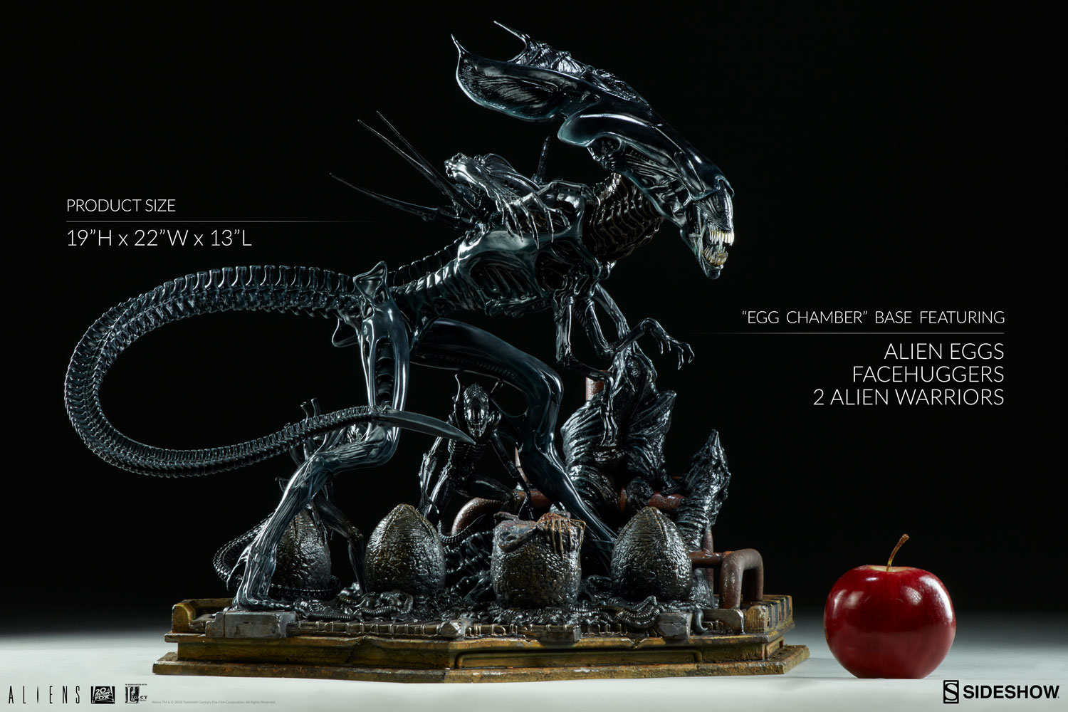 toyhaven: Sideshow Collectibles 19-inch tall Alien Queen Maquette with ...