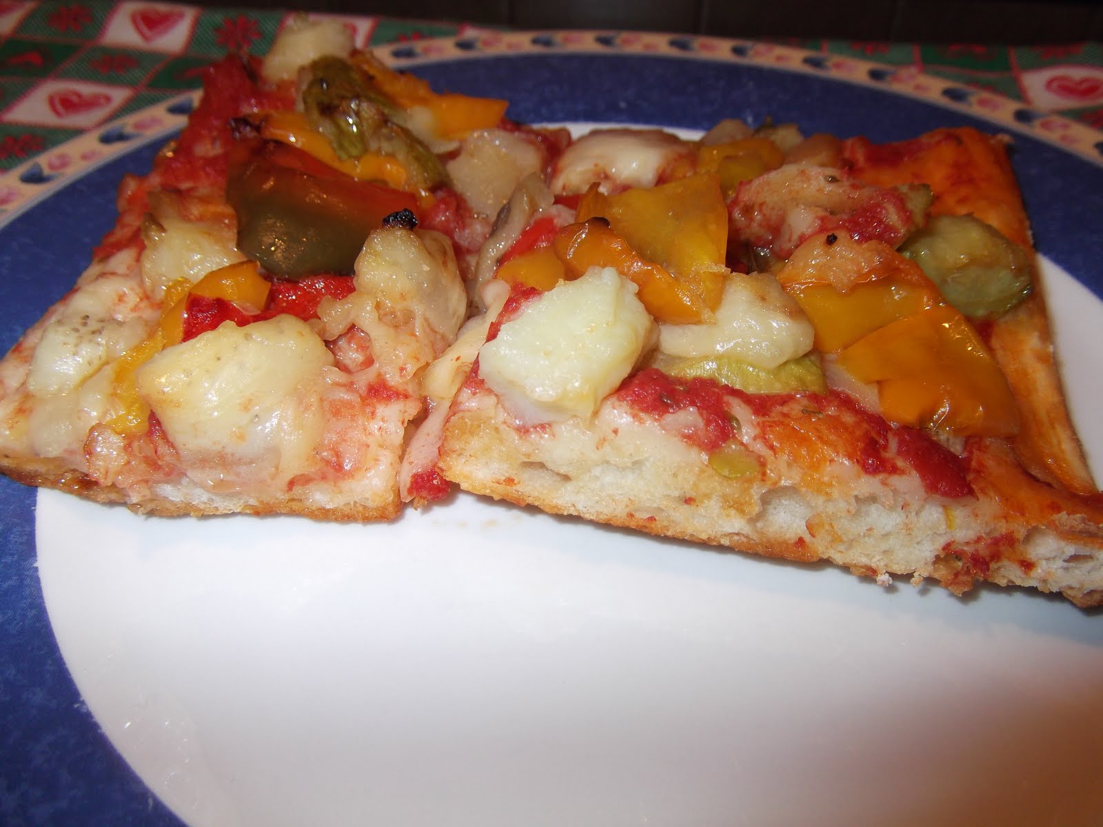 La cucina di Mari: Pizza patate e peperoni