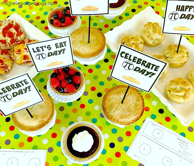 michelle paige blogs: Pi Day Party with Free Printables