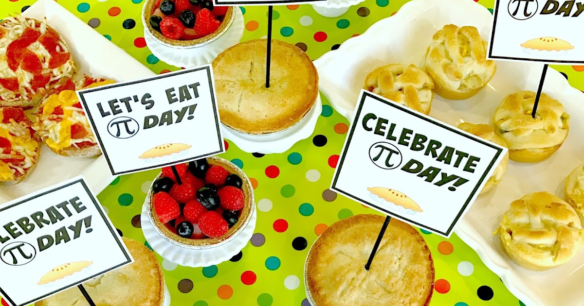 michelle paige blogs: Pi Day Party with Free Printables