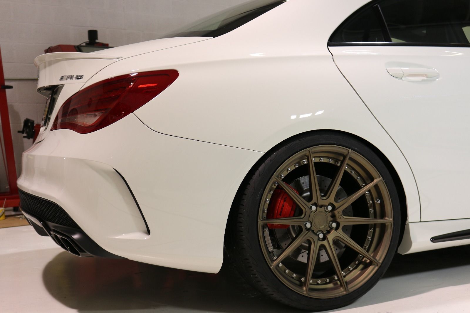 2014 Mercedes-Benz CLA45 AMG on ADV1 M.V2 SL Wheels | BENZTUNING
