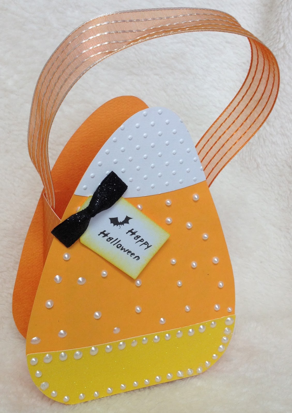 Barb's Cards and Gifts: Candy Corn Box