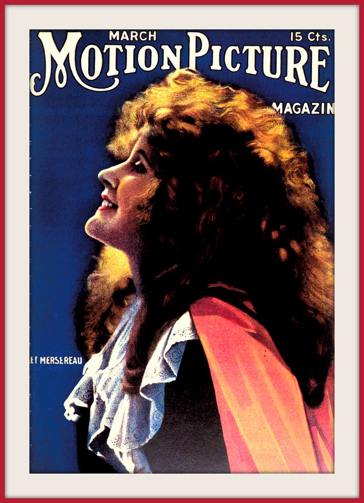 Vintage 'Motion Picture' Magazine Covers from 1916-1917 ~ Vintage Everyday