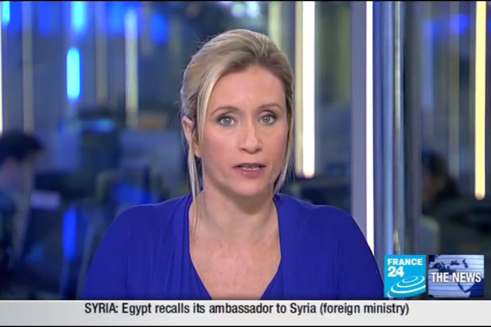 vuesalatele: 2012 02 19 @21H36 - MELISSA BELL, FRANCE 24, THE NEWS