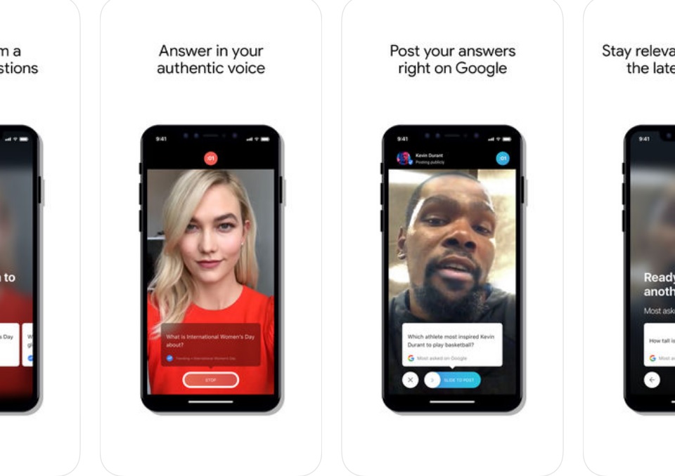 Google Launched “Cameos” Which Allows Celebrities to Answer Popular ...