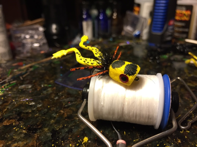 Bobcat Hollow Fly Fishing/Tying: Going Small With Deer Hair Frogs