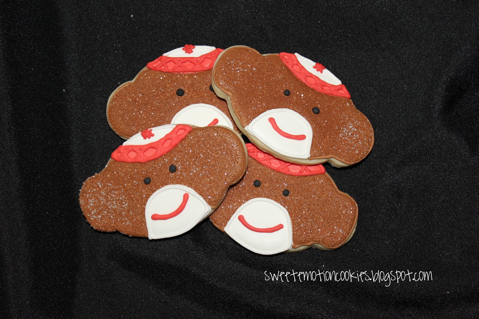 Sweet Emotion: Sock Monkey and Red Bull Cookies