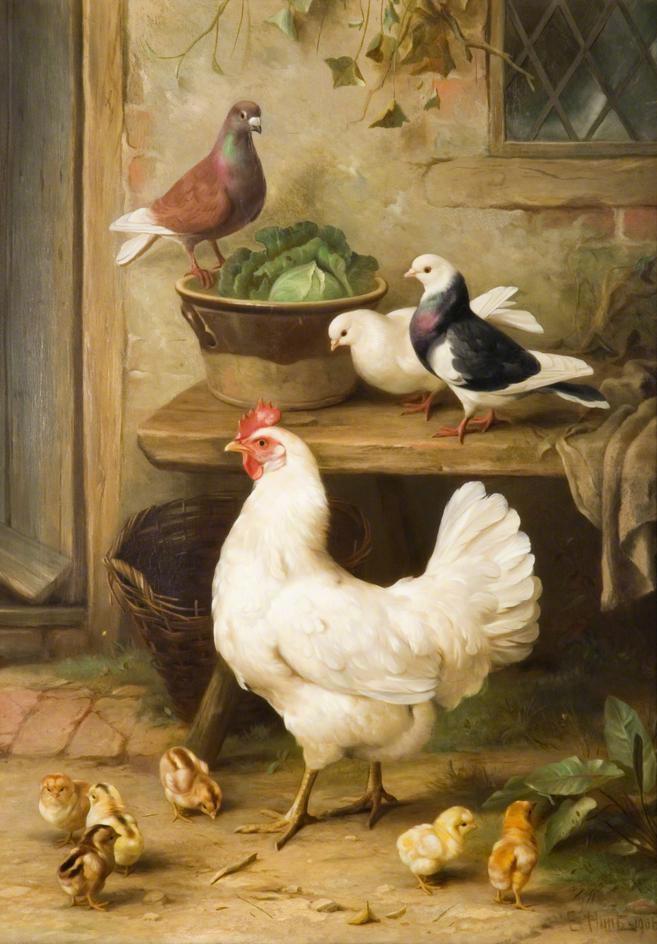 British Art: Waiting to Be Fed by Edgar Hunt