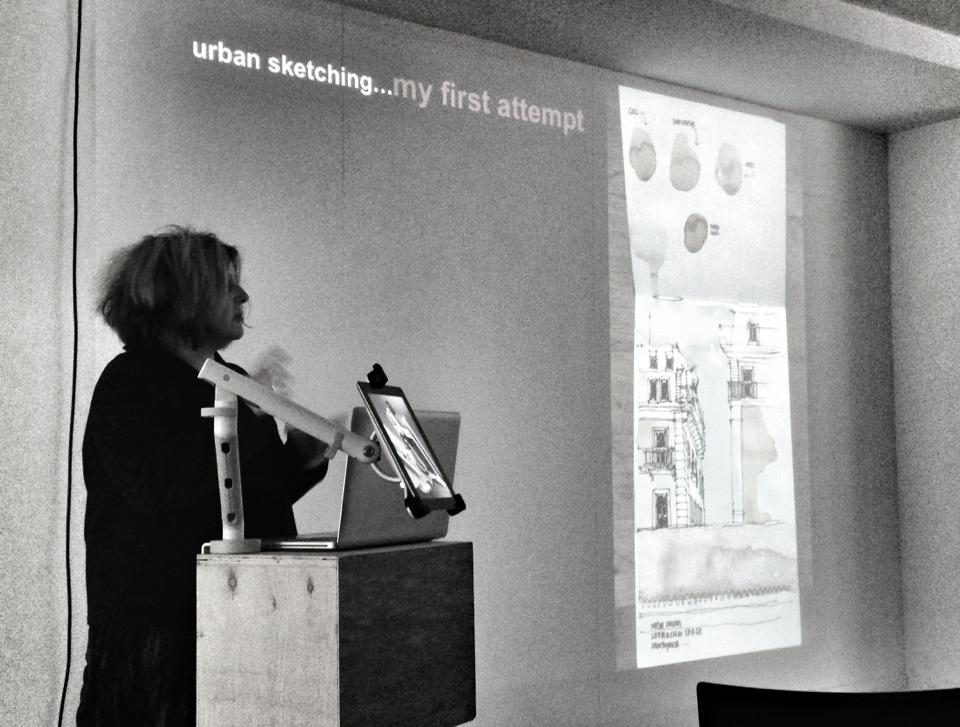 Simone Ridyard : Kurio Up North masterclass in urban sketching