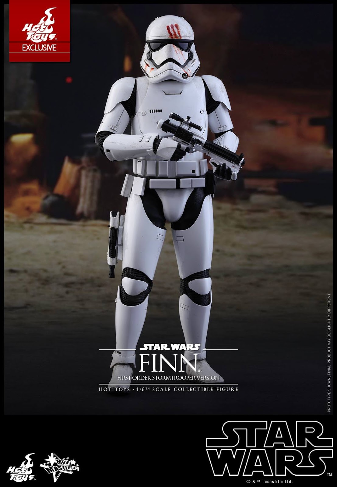 toyhaven: Hot Toys Star Wars: The Force Awakens 1/6th scale Finn (First ...