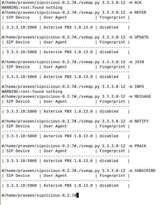Security Unplugged !!!: SIP Security1: Scanning VoIP/PBX Servers