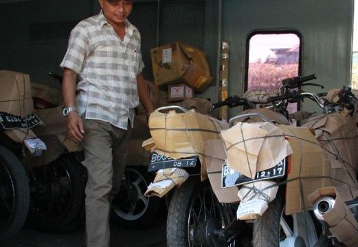 Biaya Kirim Motor via Kereta Api dari Herona Express - biayaterbaru