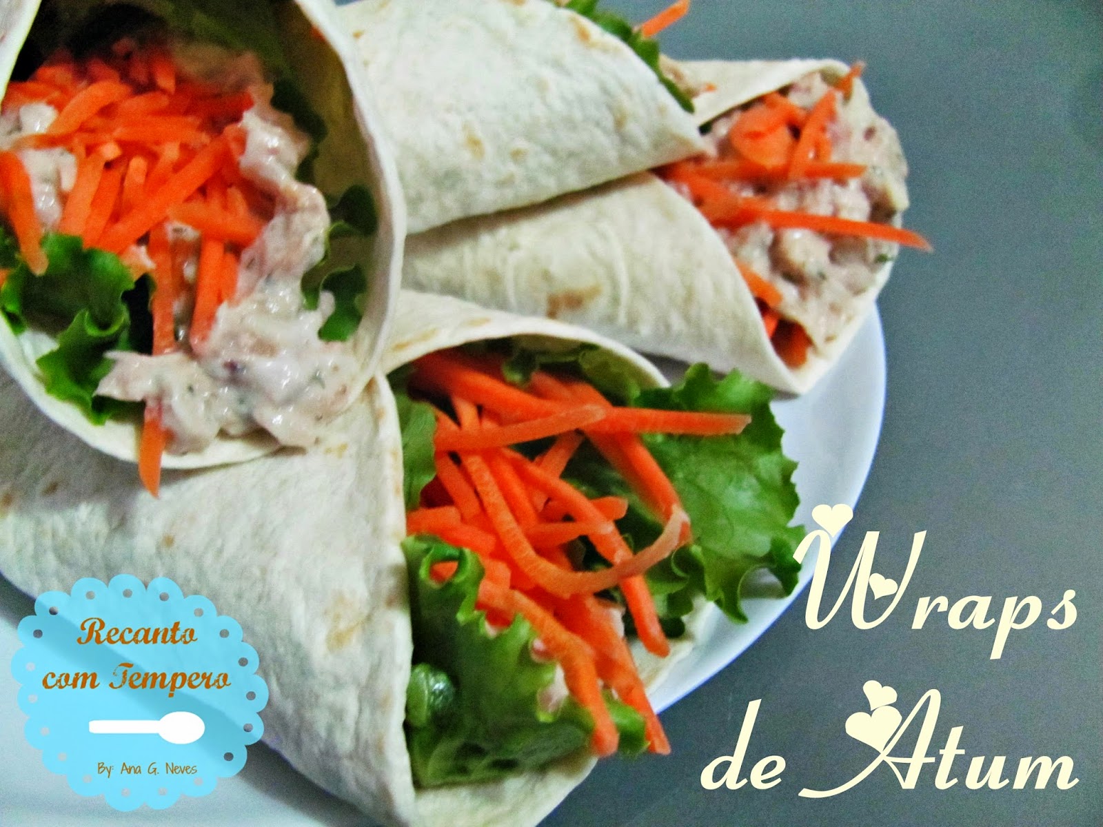 Wraps de atum