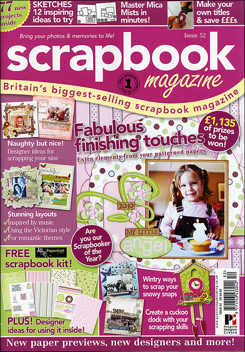 Liana Suwandi: Scrapbook Magazine in Britain