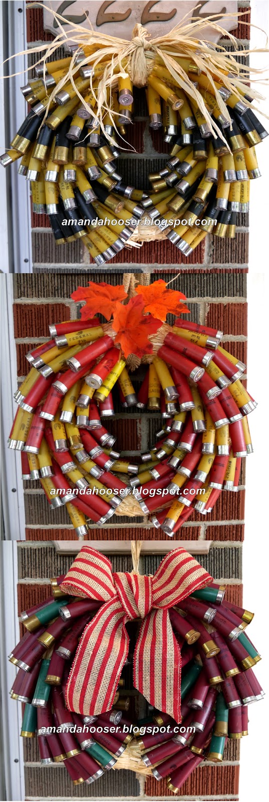 Shotgun Shell Wreath Diy